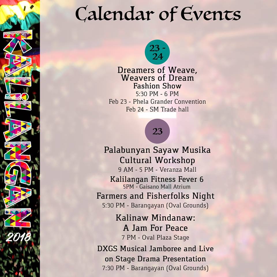 kalilangan festival february 23 – GenSan News Online